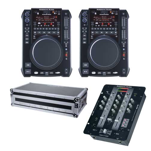Radius 3000 System - Radius 3000 CD MP3 Player System from American DJ