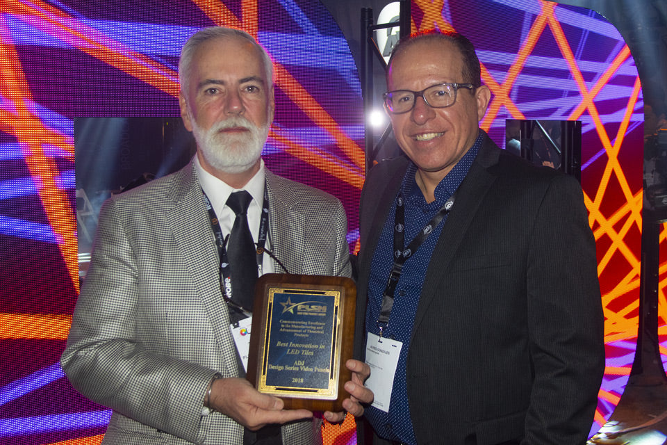 ADJ’s Innovative Design Series LED Video Panels Honored With Coveted