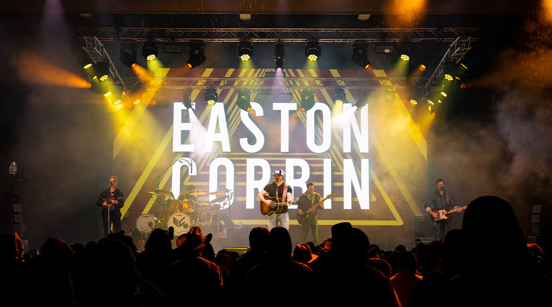 ADJ Lights Country Music Star Easton Corbin For Open Air Concert In Yu