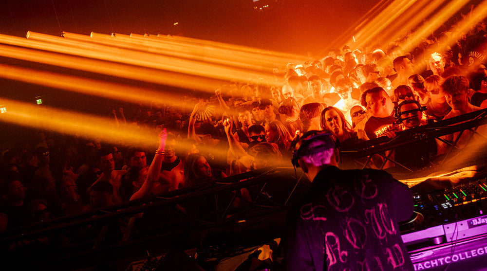 ADJ’s Vizi Beam CMY Creates Dazzling Aerial Effects for NachtCollege i