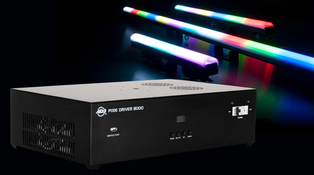 ADJ Introduces Powerful New 8000+ Pixel Driver For Pixie Strip Series