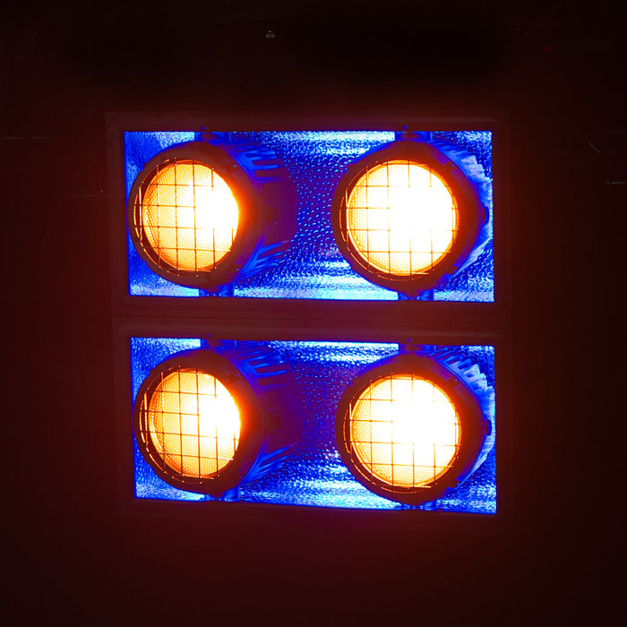 ADJ Encore DBX - RGBAW Blinder with RGB Background Effects with Aria X2