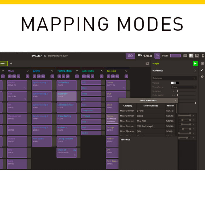 ADJ myDMX 5 - DMX Lighting Control Software for PC and Mac