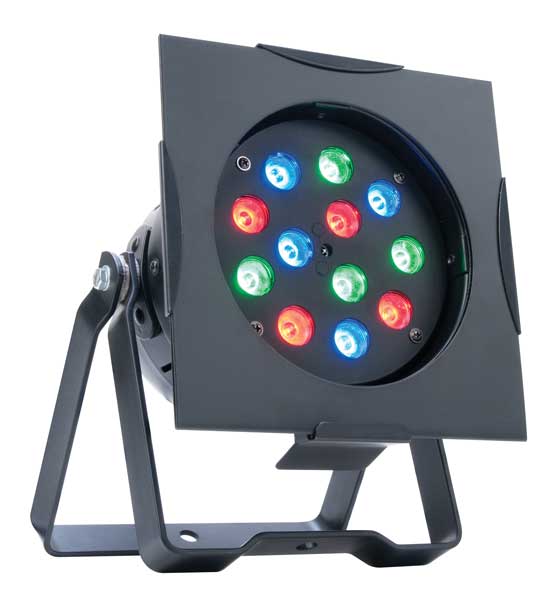 ADJ PRO38B LED RC - High Output LED Black Par 38 Can - American DJ