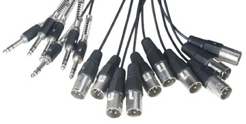 The SNK 12x4 100 Foot Cable by ADJ. Be Organized. Be Ready.