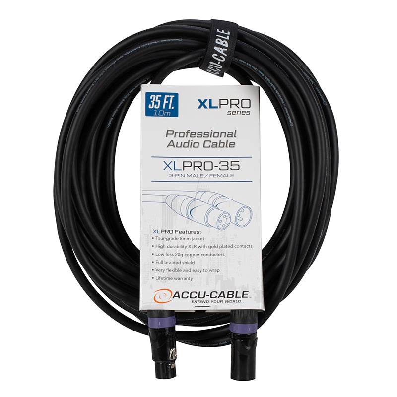 Accu-Cable - 35-foot Pro Audio Cable